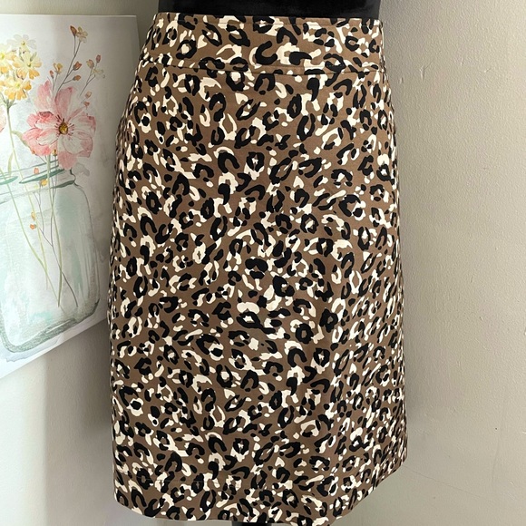 Merona | Skirts | Merona Animal Print Design Skirt | Poshmark